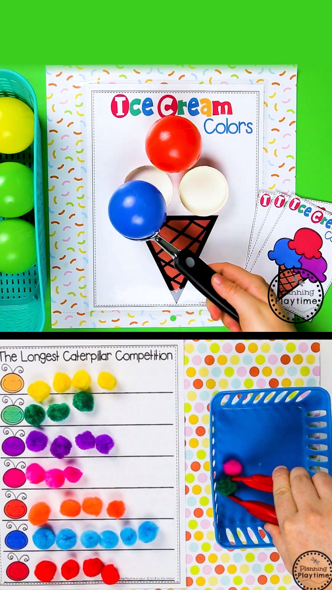 Preschool Color Learning Activities